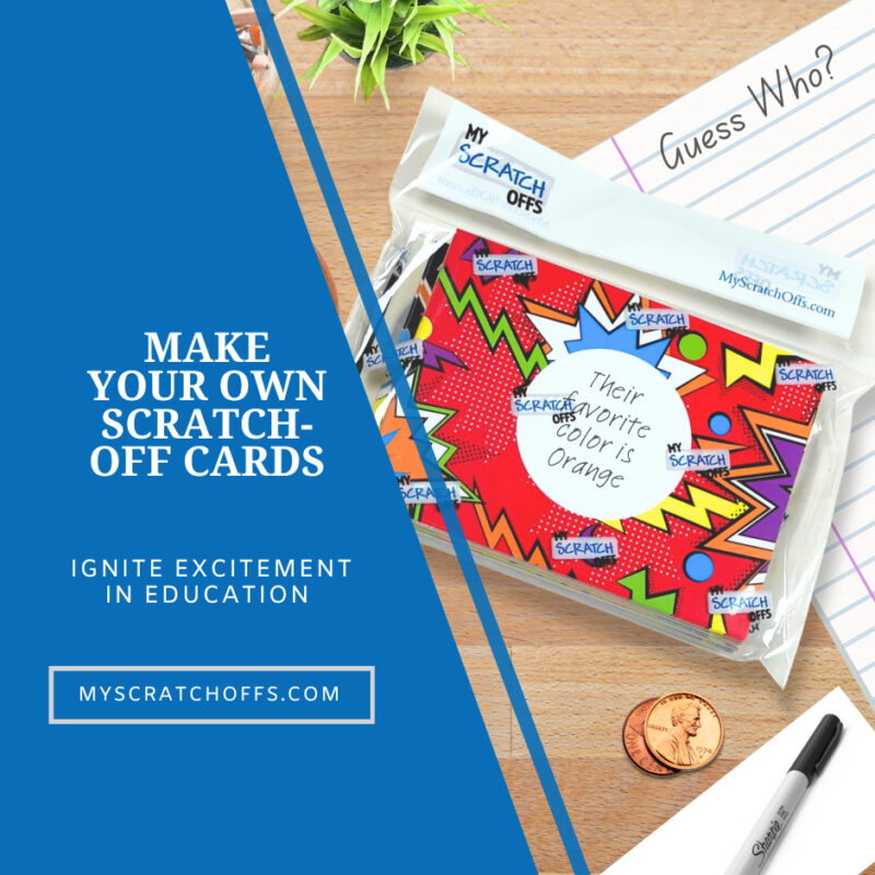 Make Your Own Scratch-Off Cards: Ignite Excitement in Education | My ...