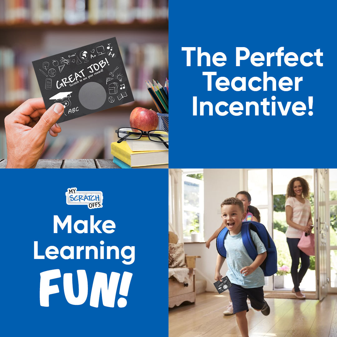 DIY Make Your Own Scratch Off Cards for Teachers | My Scratch Offs