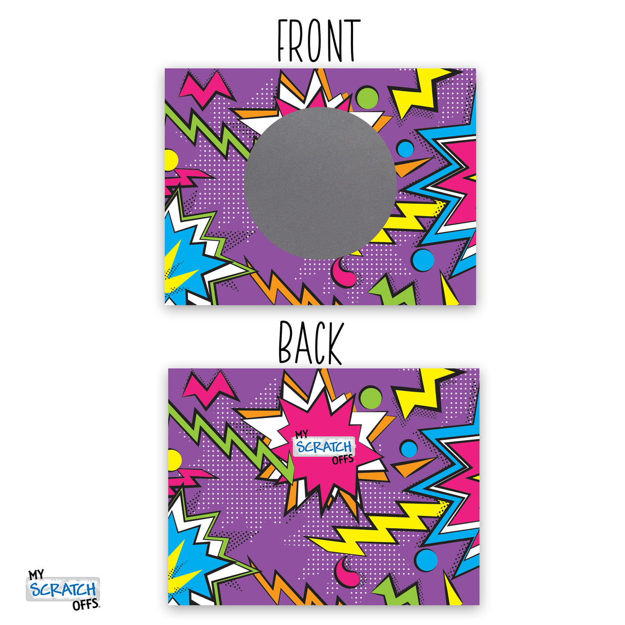 Teacher Rewards Zig Zag DIY Scratch Off Cards – Classroom Rewards – 50