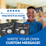 Teacher Rewards Chalkboard Scratch Off Cards DIY Make Your Own 50 Pk ...