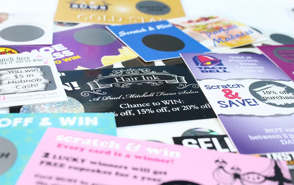 Best Scratch Off Stickers & Custom Tickets | My Scratch Offs