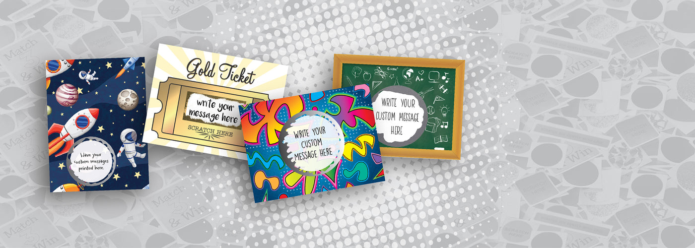 Best Scratch Off Stickers & Custom Tickets | My Scratch Offs