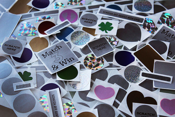 Best Scratch Off Stickers and Custom Scratch Off Tickets